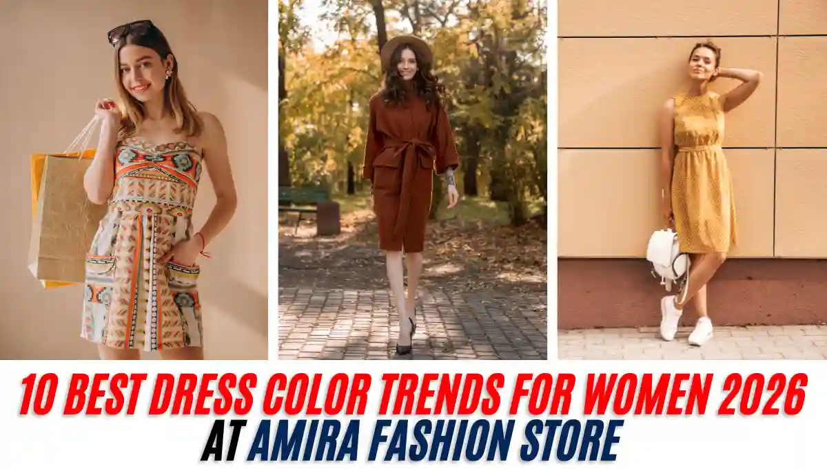 10 Best Dress Color Trends For Women 2026 At Amira Fashion